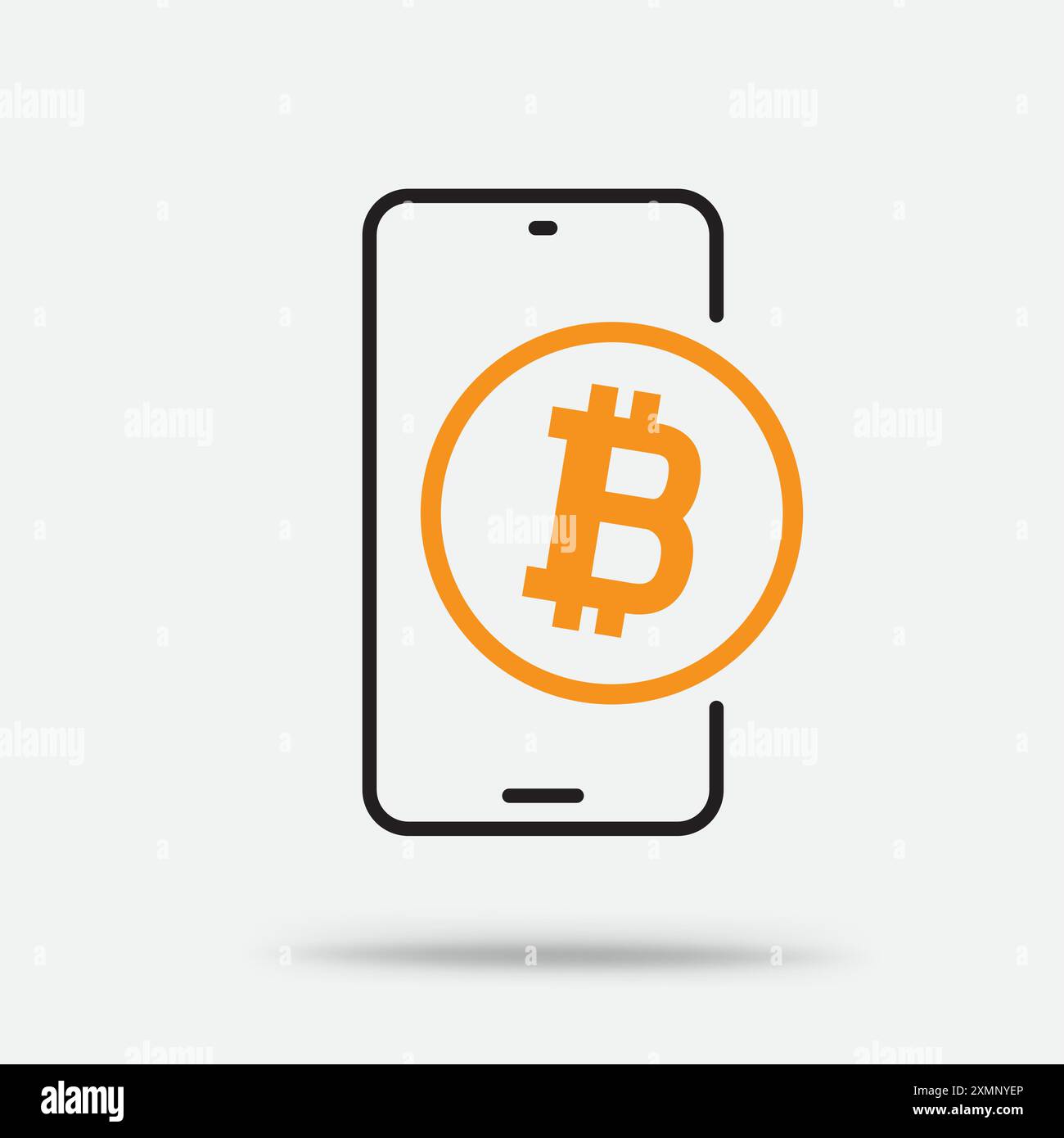 Cryptocurrency payment bitcoin transaction Stock Vector Images - Alamy