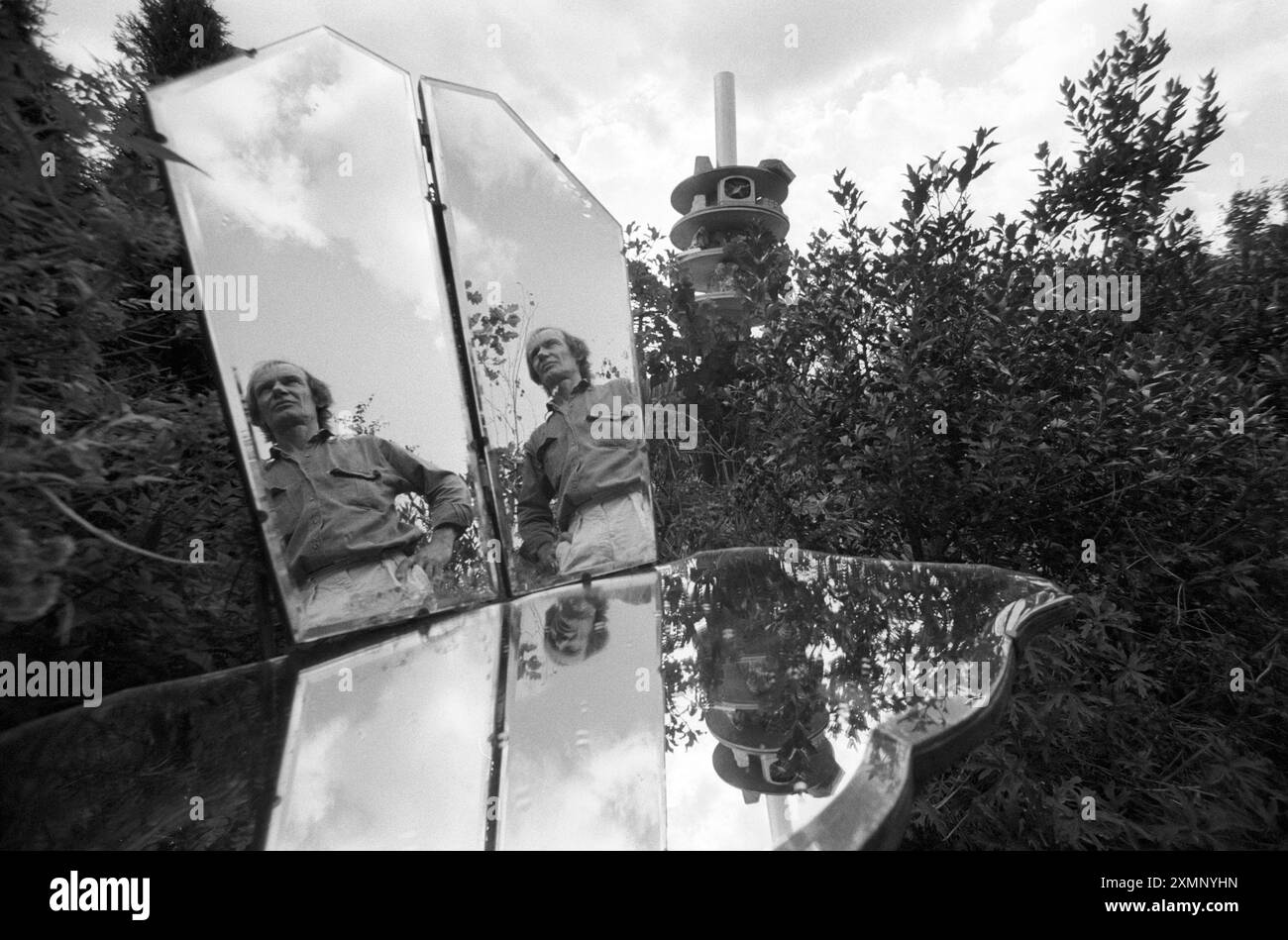 Ivan Hicks and his Garden in Mind ????9 September 1995 Picture by Roger ...