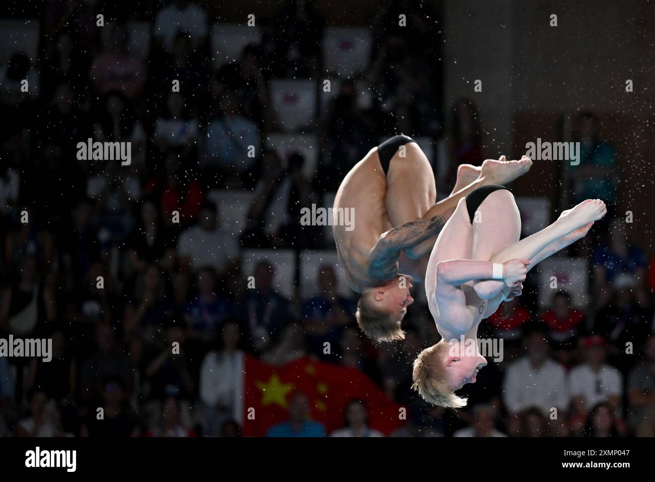 Paris, France. 29th July, 2024. Olympic Games, Paris 2024, water diving ...