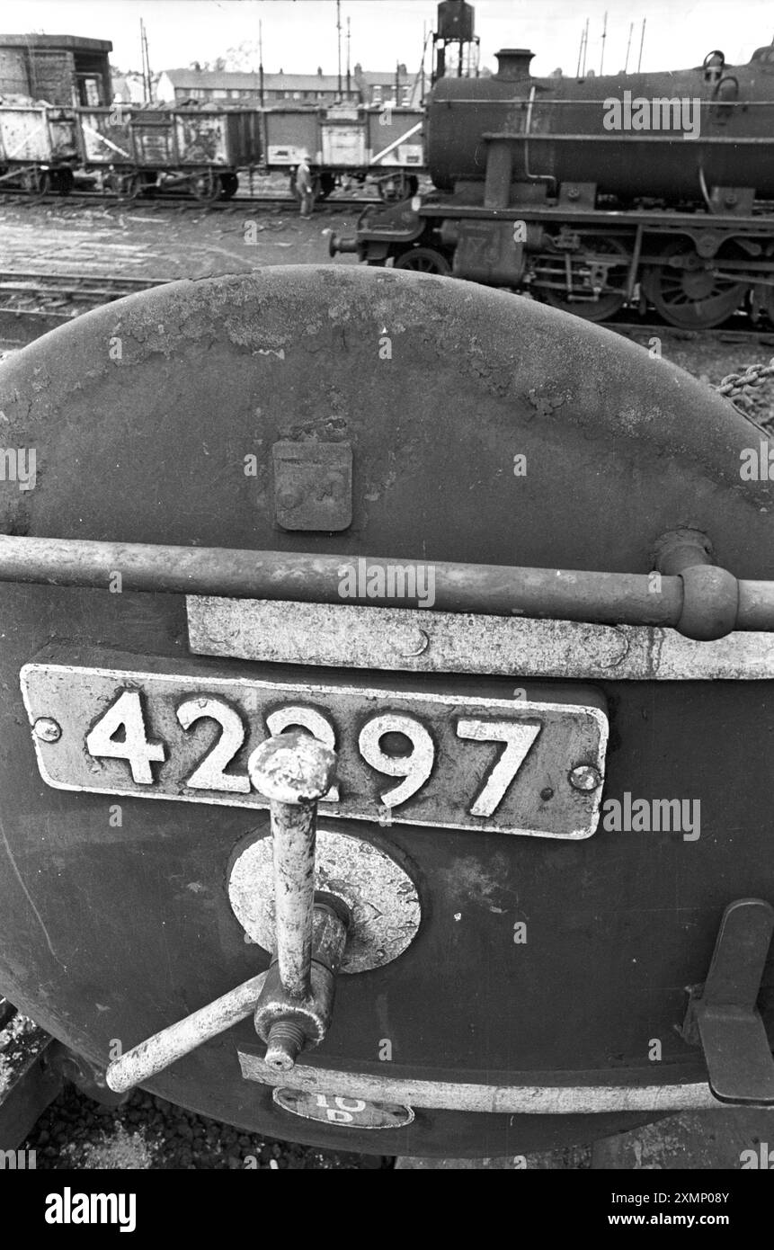 Rose Grove engine shed at Lostock Hall, Preston, Lancs in 1968 Stock ...
