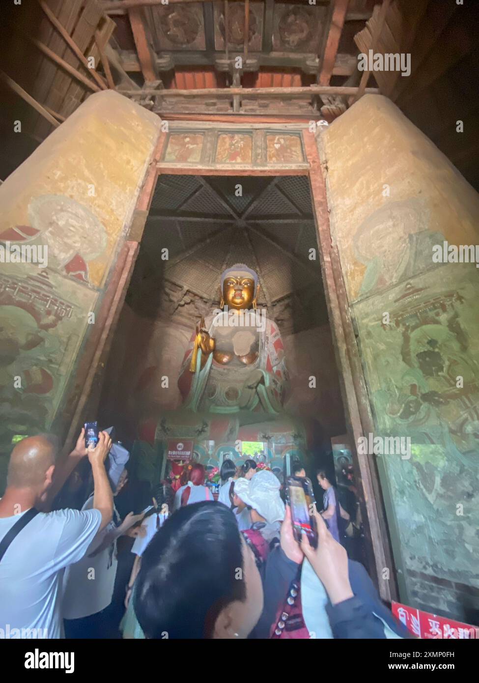 SHUOZHOU, CHINA - JULY 9, 2024 - The Pagoda of Fogong Temple, known as ...