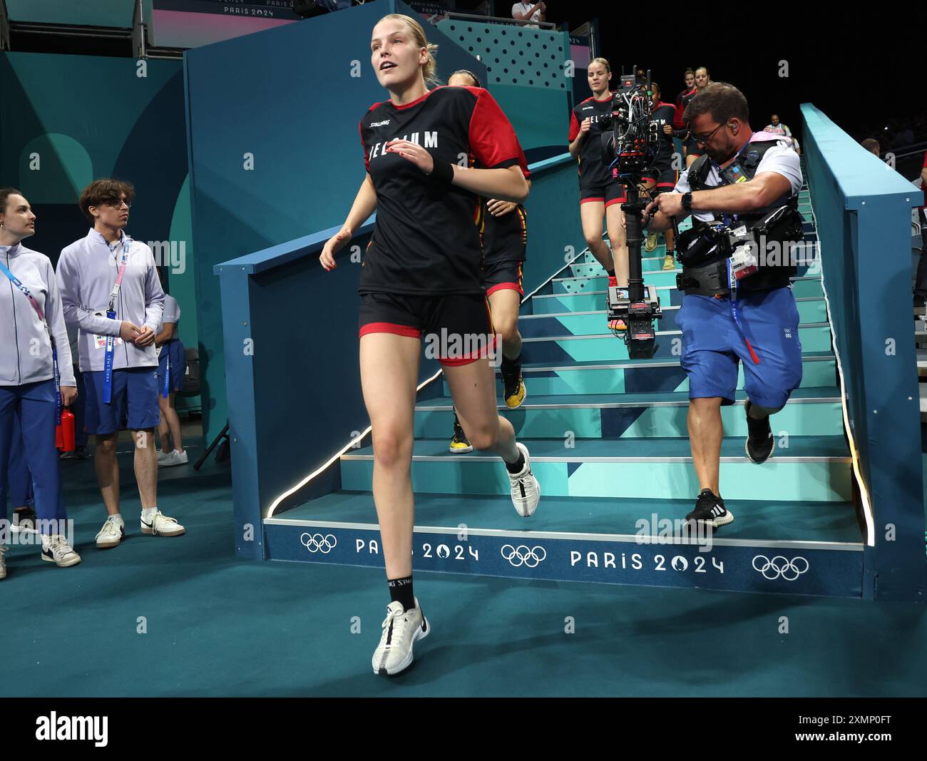 Lille, France. 29th July, 2024. Belgium's Nastja Claessens pictured ...