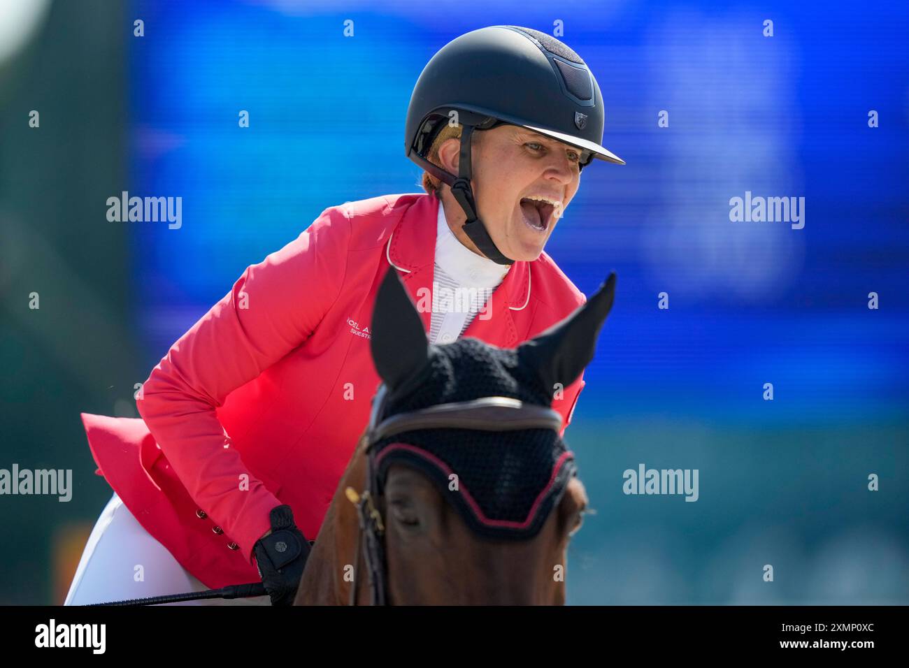 Canada's Jessica Phoenix, riding freedom GS, competes in the equestrian ...
