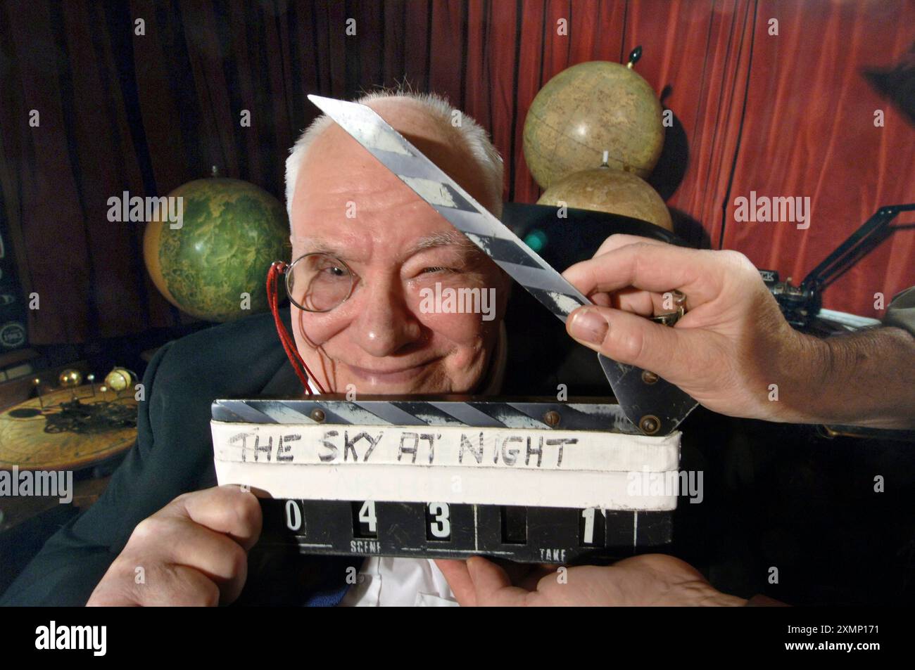Picture by Roger Bamber : 18 December 2006 : Astronomer Sir Patrick ...