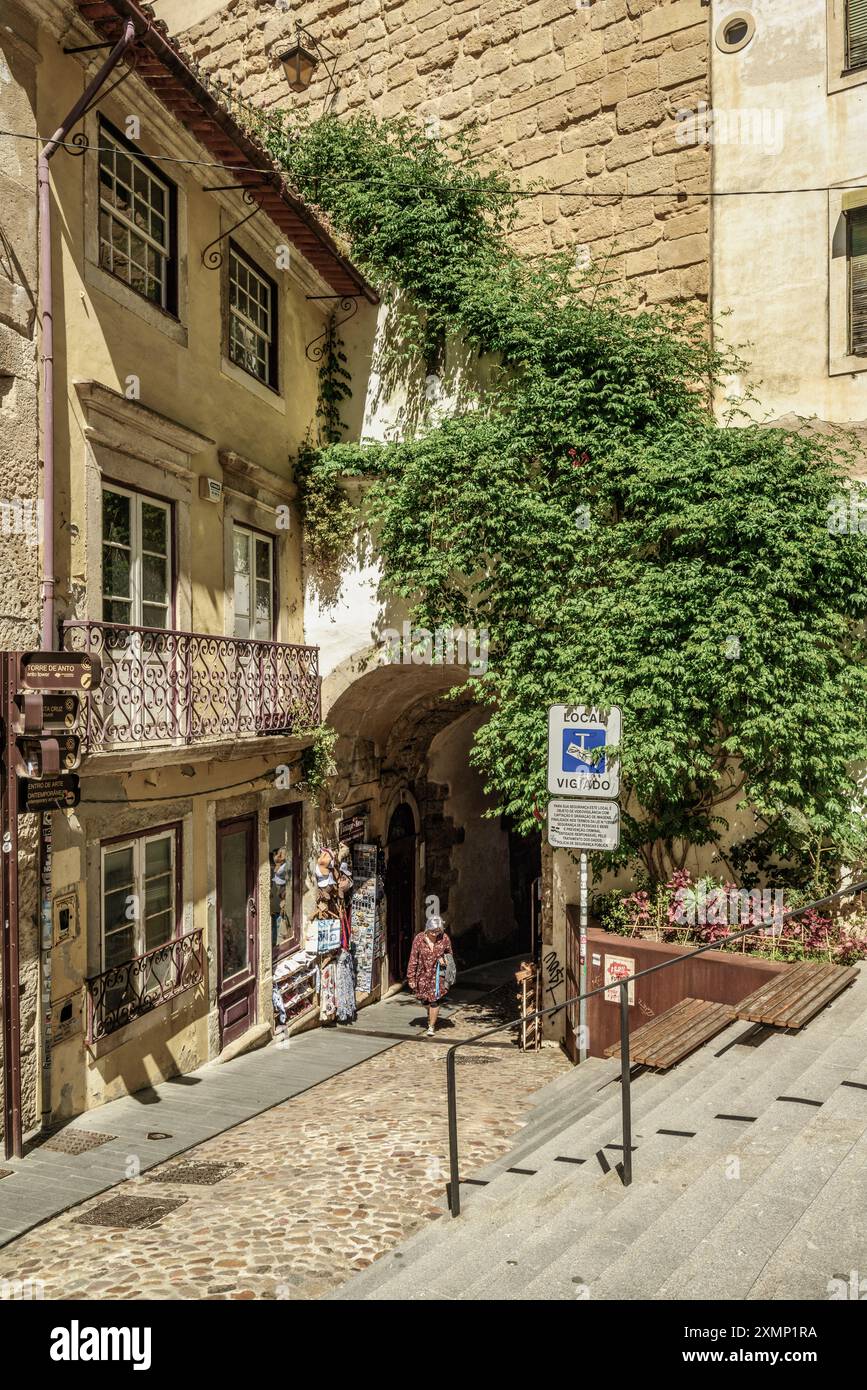 Coimbra town city historic arch hi-res stock photography and images - Alamy