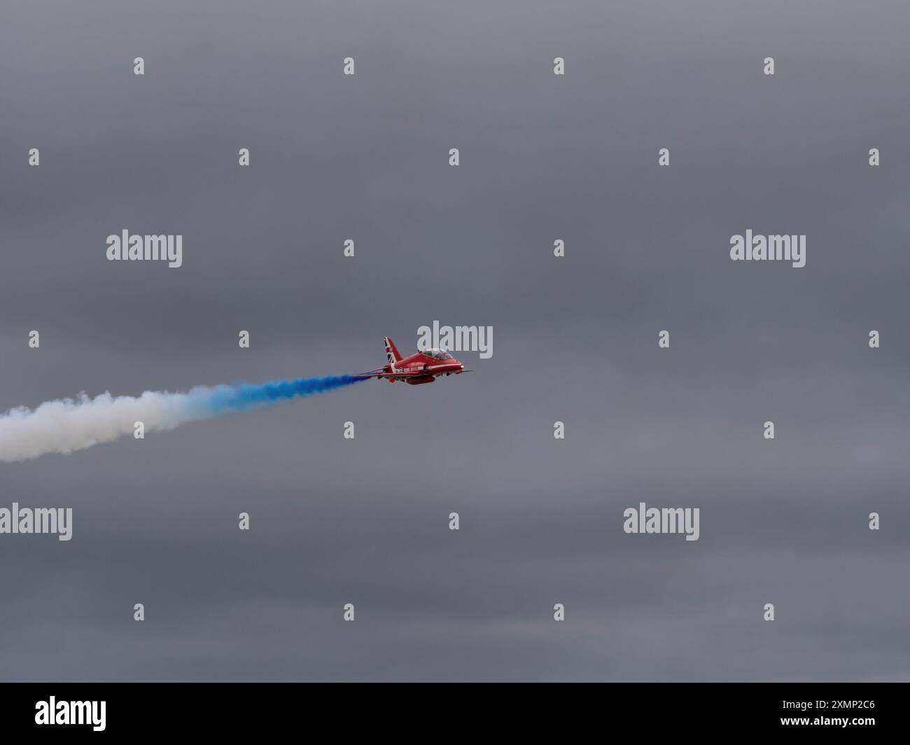 Red Arrows performing performing display at the 2024 Royal ...
