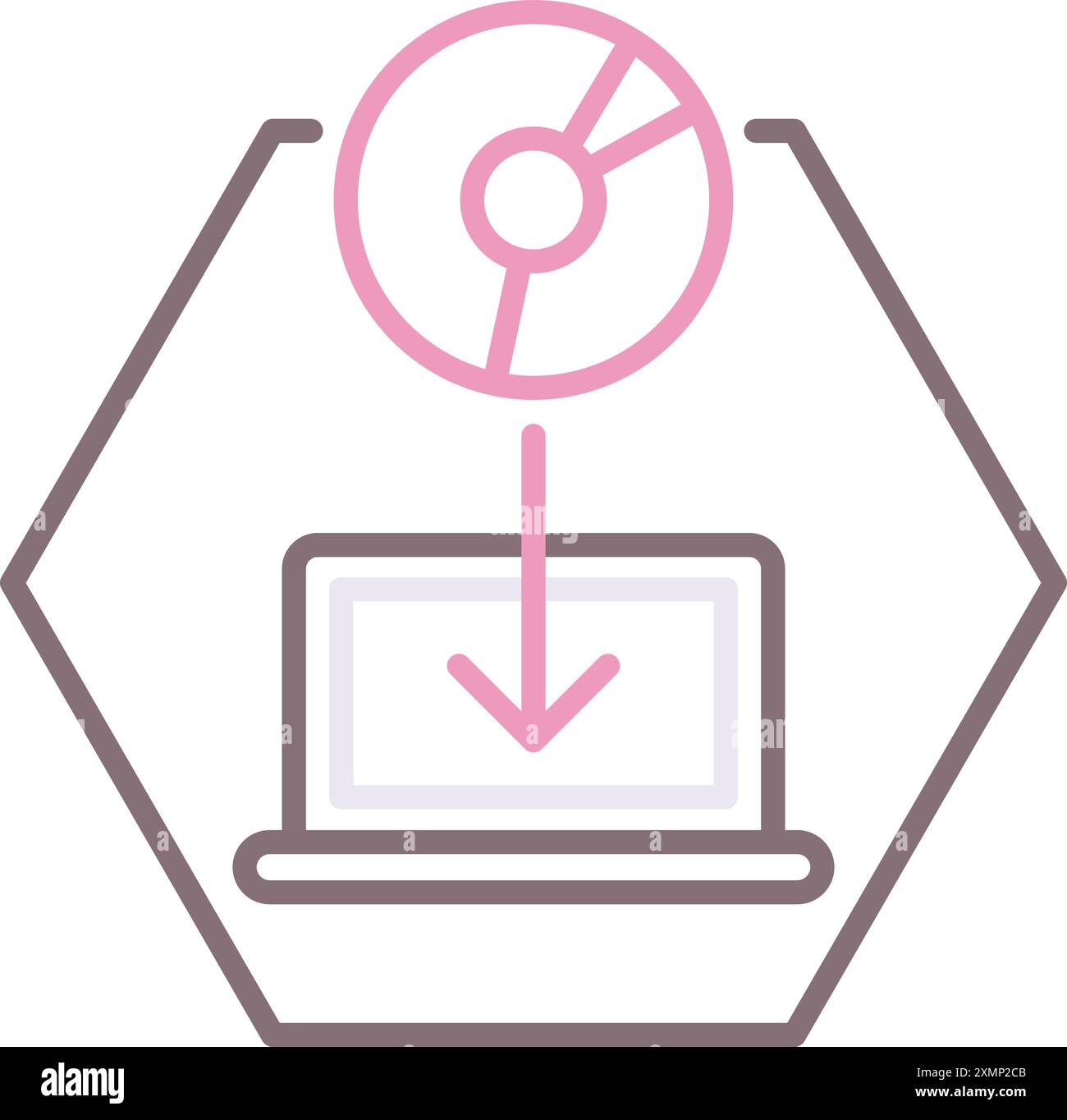 Flower installation Stock Vector Images - Alamy