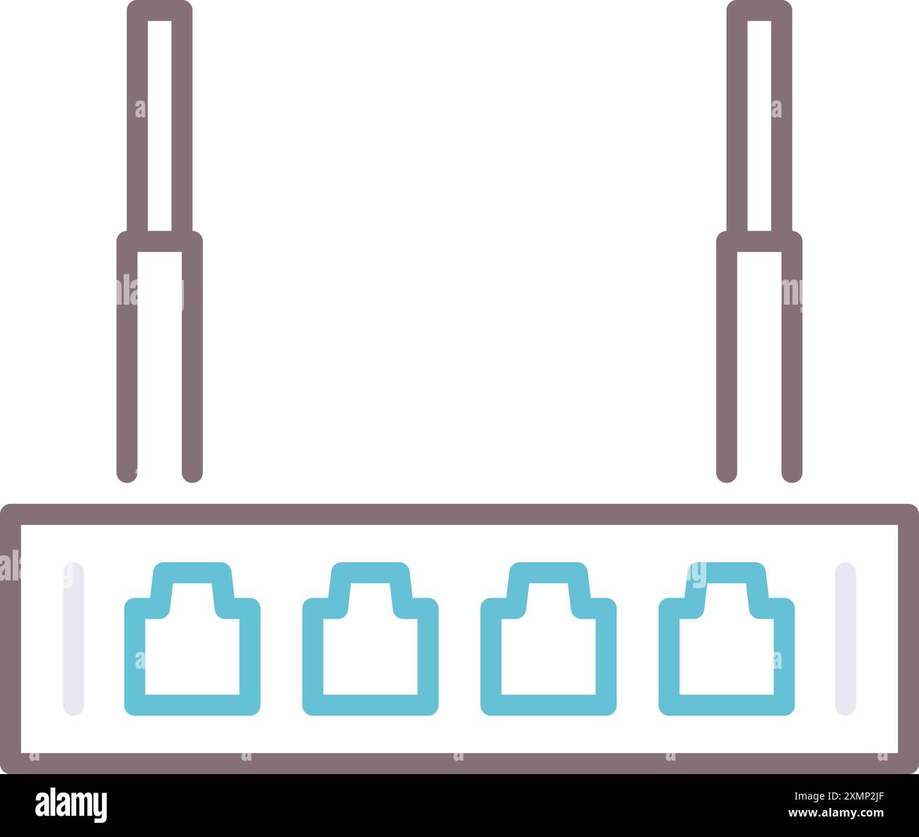 Internet router collection Stock Vector Images - Alamy