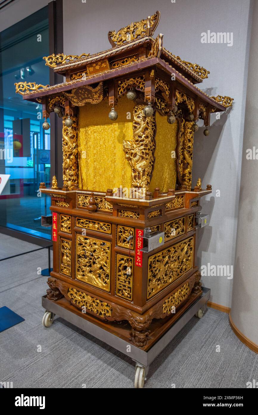 Full scale size of the palanquin, where the gods will be seated inside ...
