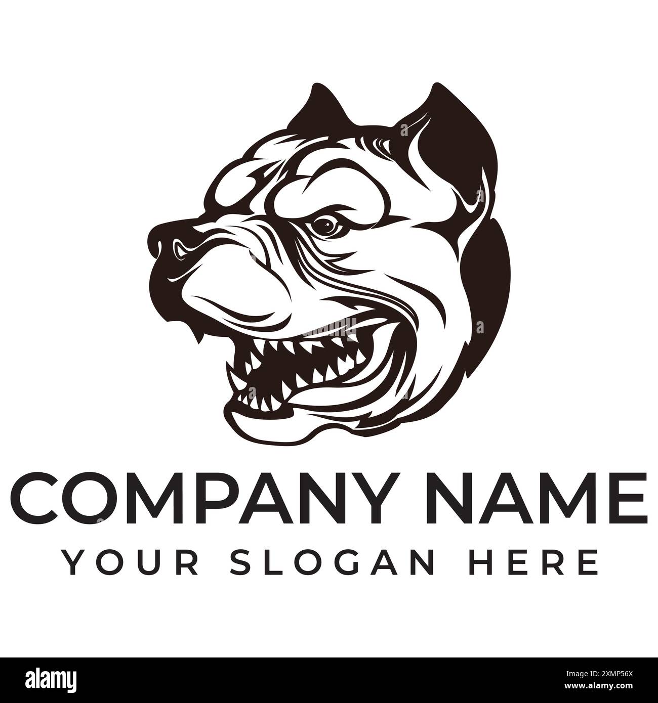 Dog logo vector illustrations design icon symbols Stock Vector Image ...