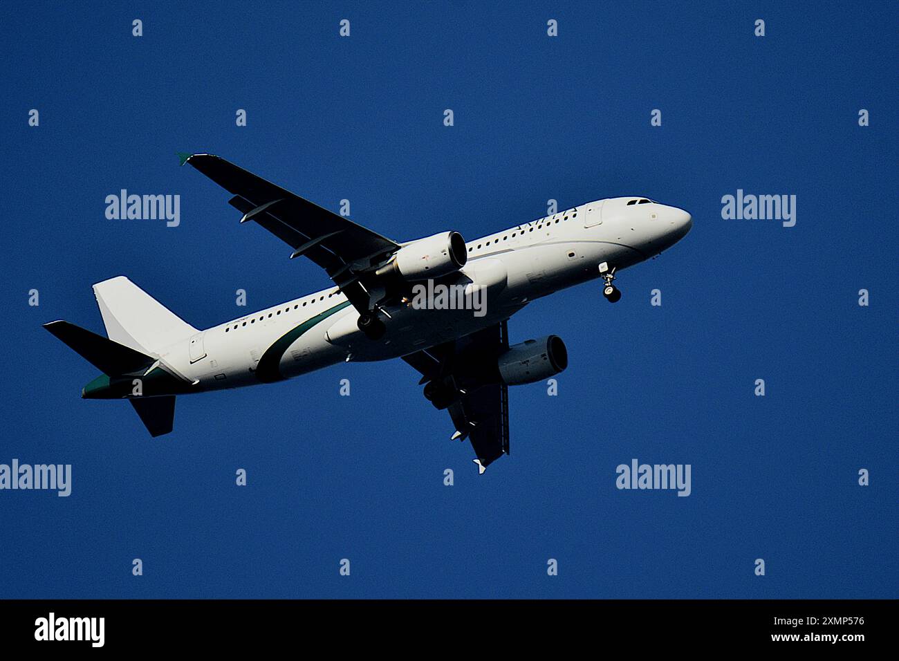 View of an Amelia plane arriving at Marseille Provence Airport Stock ...