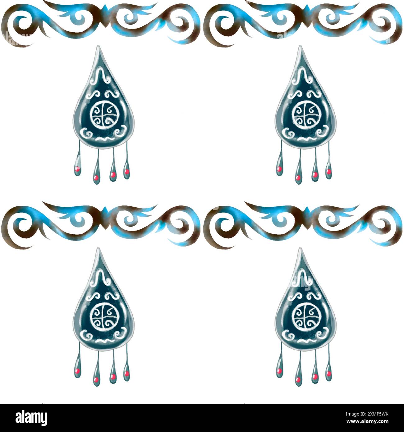 Kazakh pattern hi-res stock photography and images - Alamy
