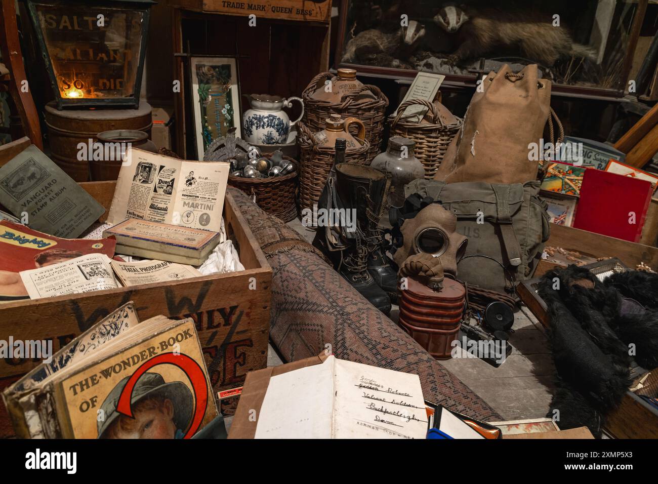 Attic contents in the Valiant Soldier, Museum and Heritage Centre ...