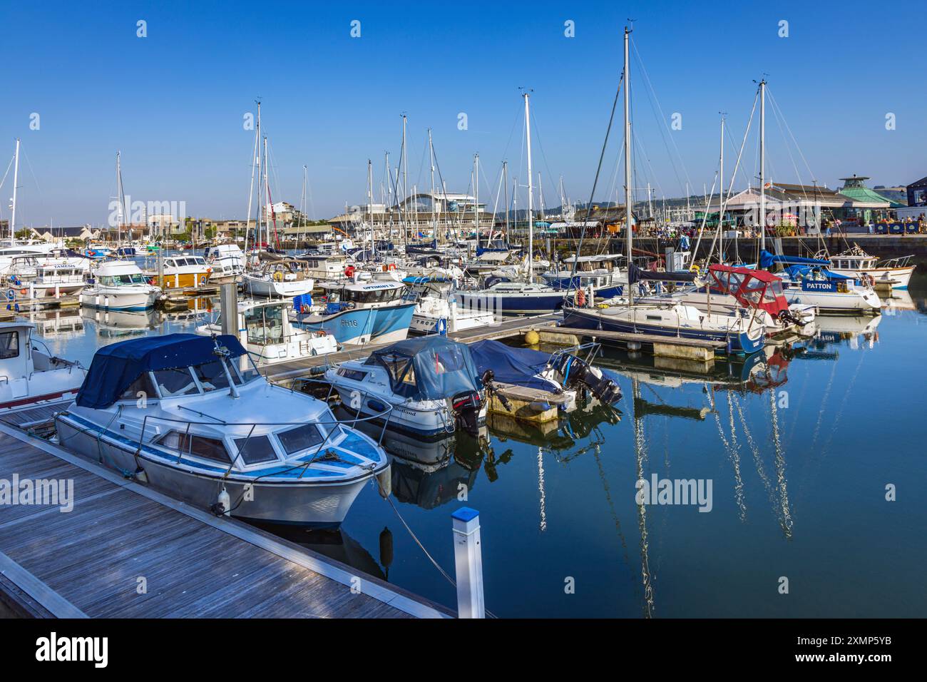 The Barbican and Sutton Harbour in Plymouth, Devon, Uk Stock Photo - Alamy