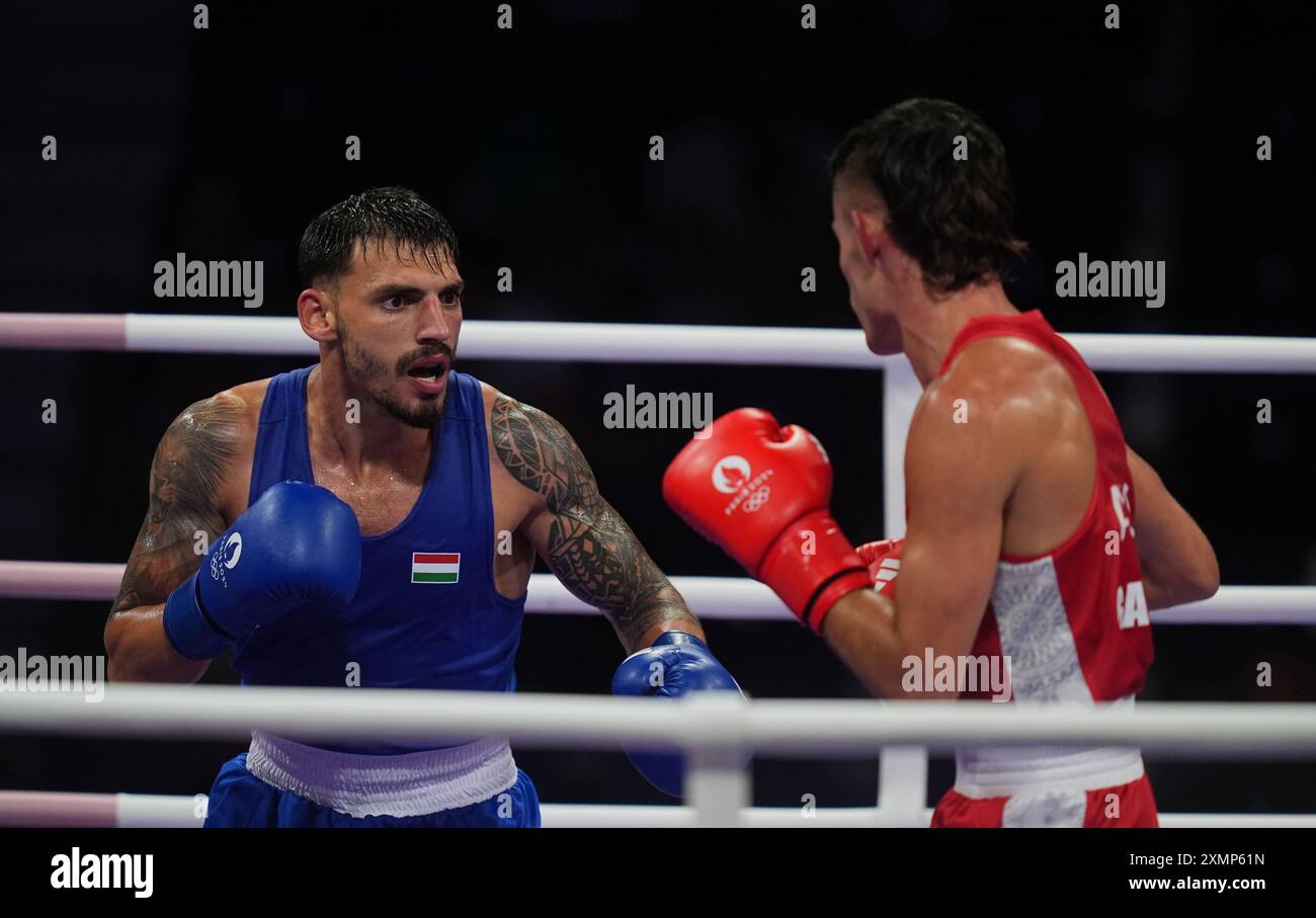 Paris, France. 29 July, 2024. Harry Garside (Australia) and Richard ...
