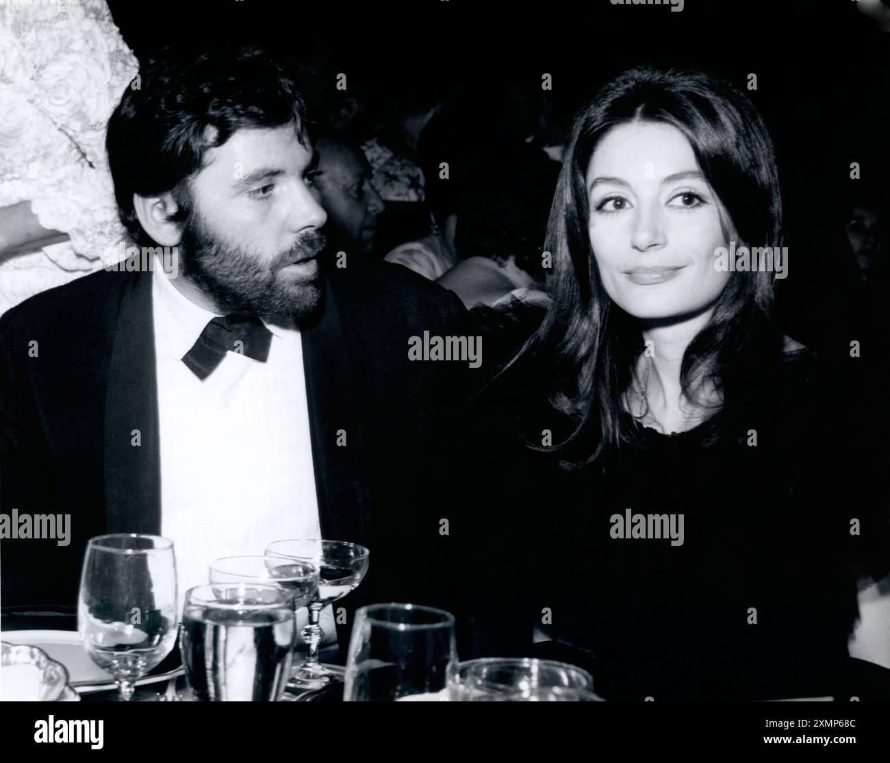 Anouk Aimée and Pierre Barouh in Hollywood a few months after their ...