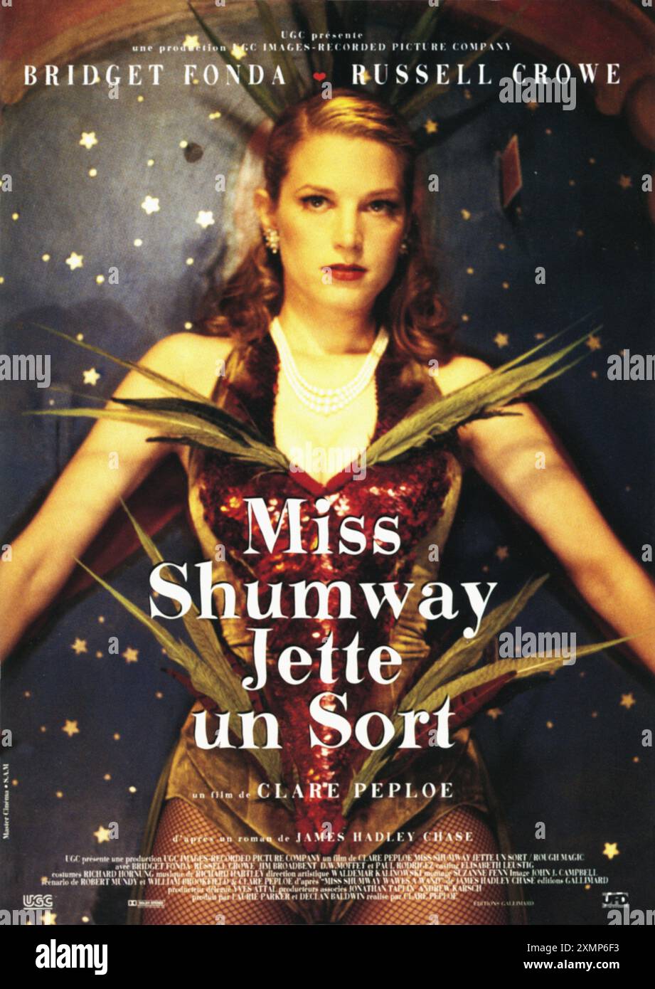 Rough Magic Year : 1995 UK / USA Director : Clare Peploe Bridget Fonda French poster Stock Photo ...