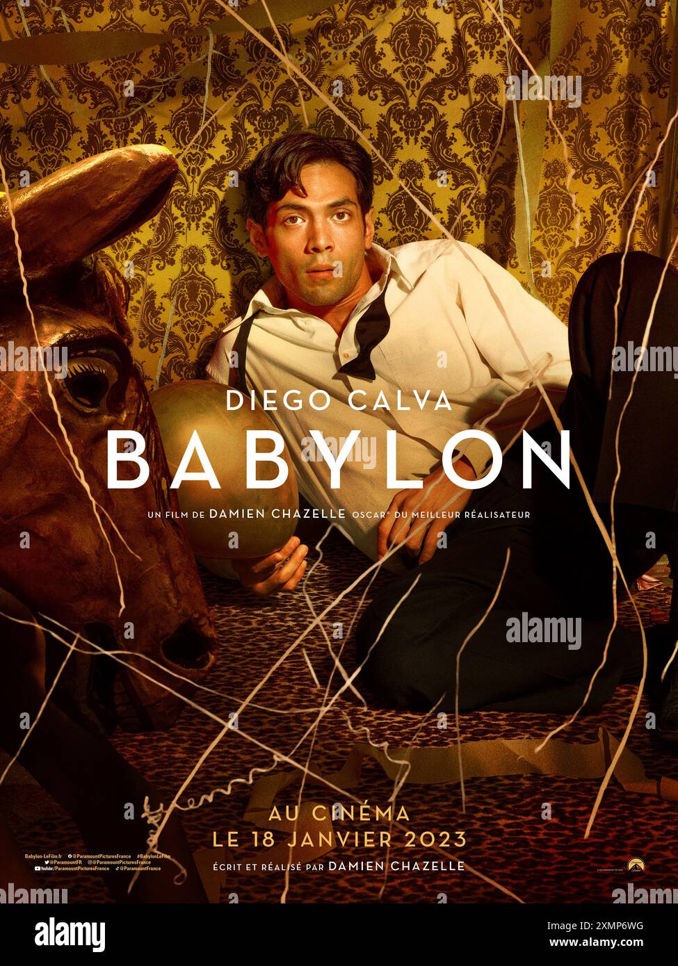 Babylon Year : 2022 USA Director : Damien Chazelle Diego Calva French ...