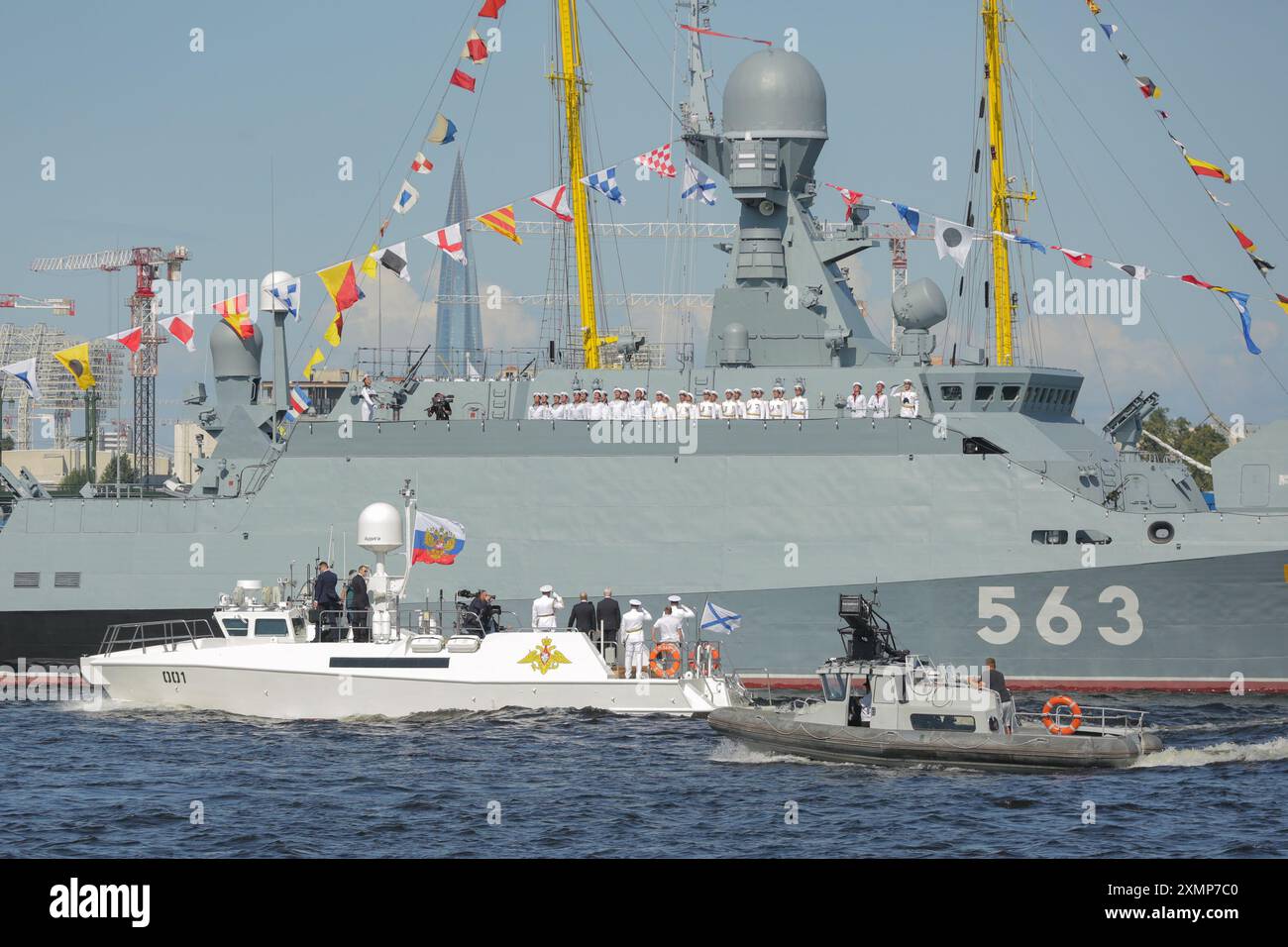 St. Petersburg, Russia. 28th July, 2024. Russian President Vladimir ...