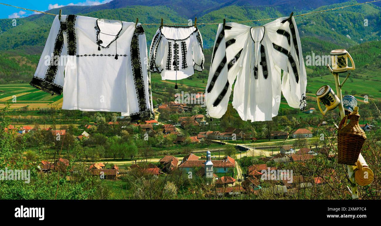 "Ie" is a traditional Romanian shirt, these are from the Transylvania ...