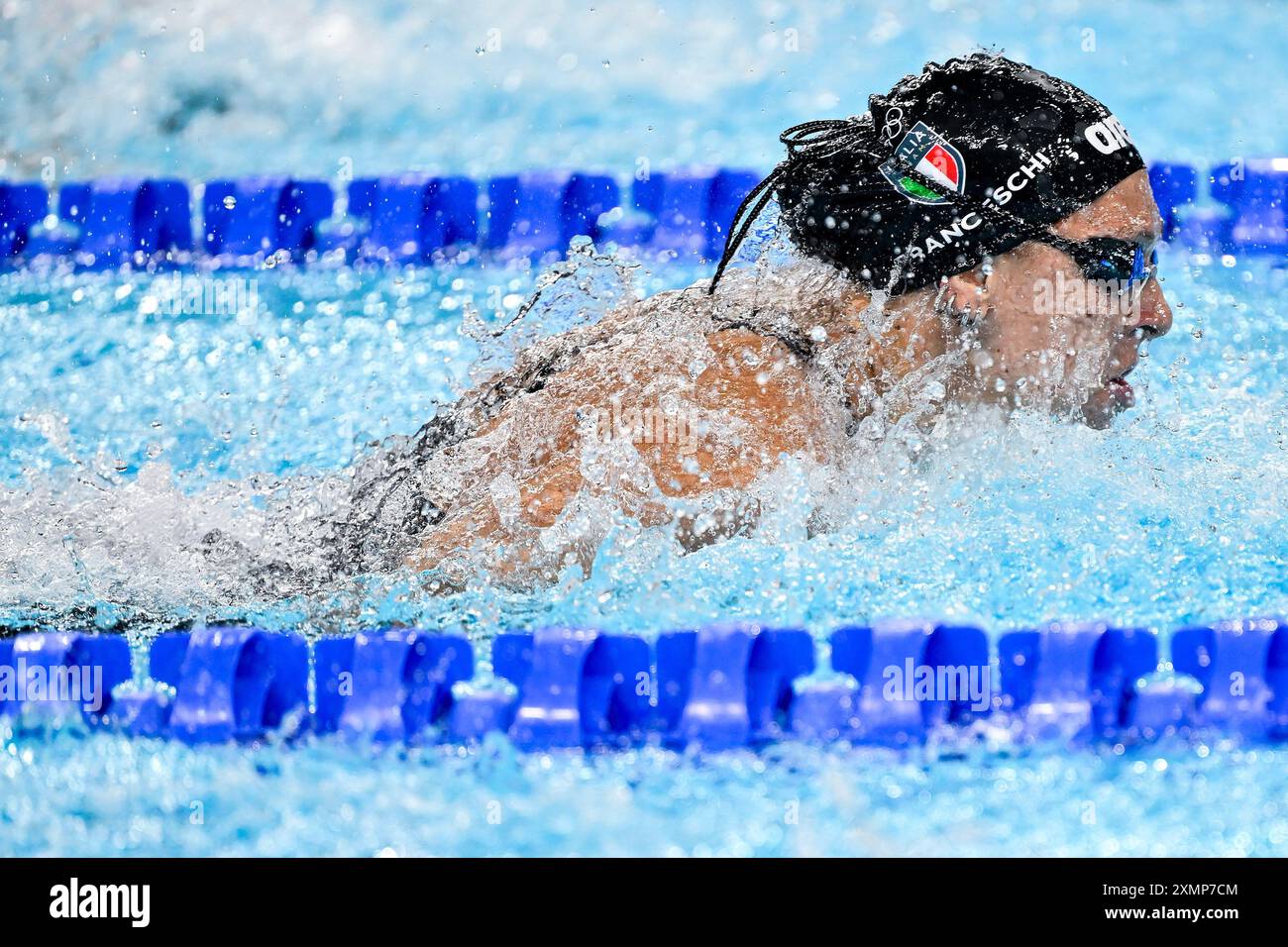 Sara Franceschi of Italy competes in the Women's 400m Individual Medley ...