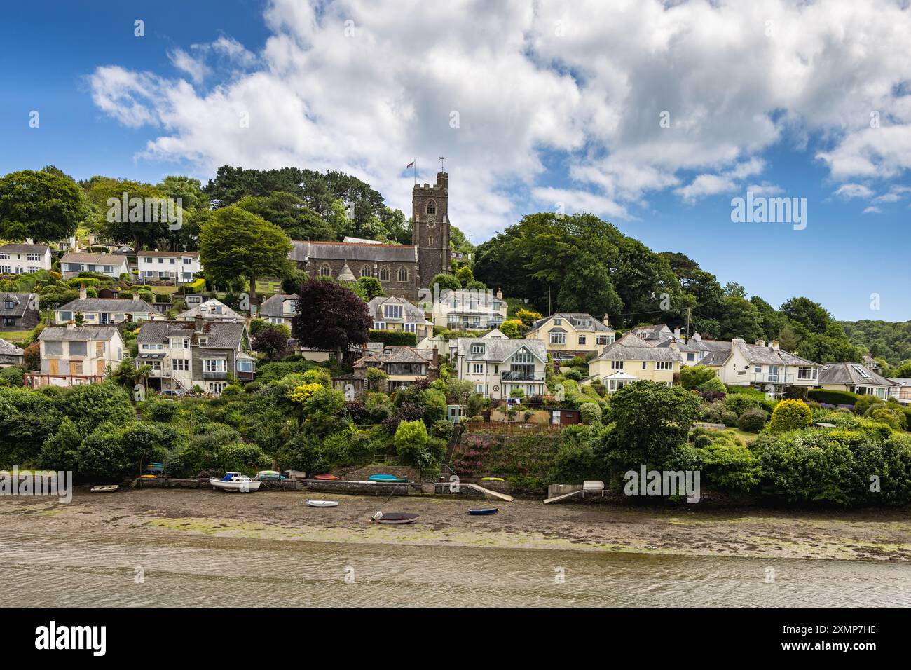 Noss Mayo from Newton Ferrers in Devon, England, UK Stock Photo - Alamy