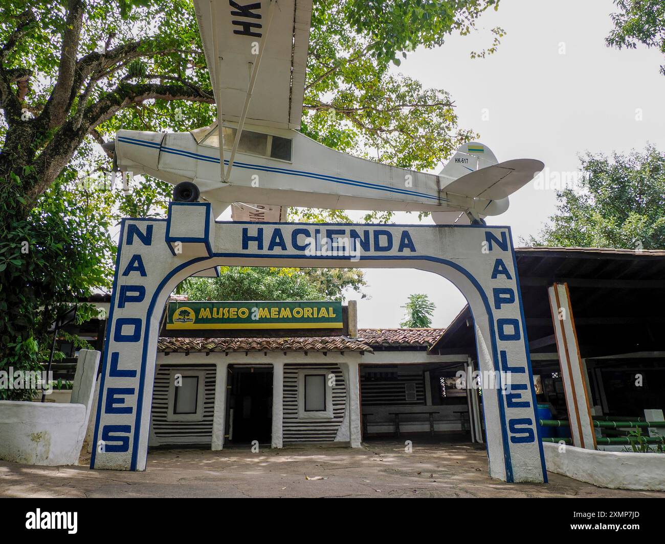 DORADAL, COLOMBIA - JULY 07 2024 - Hacienda napoles, known property of ...