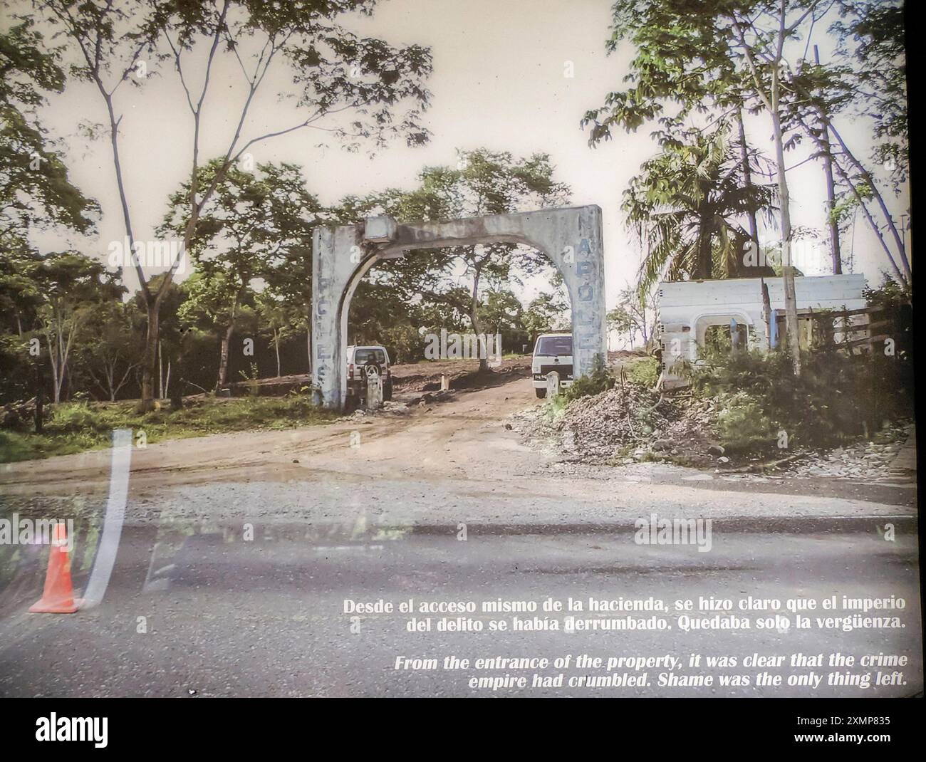 DORADAL, COLOMBIA - JULY 07 2024 - Hacienda napoles, known property of ...