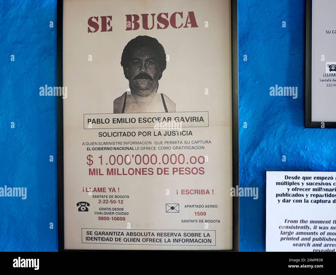 DORADAL, COLOMBIA - JULY 07 2024 - Hacienda napoles, known property of ...