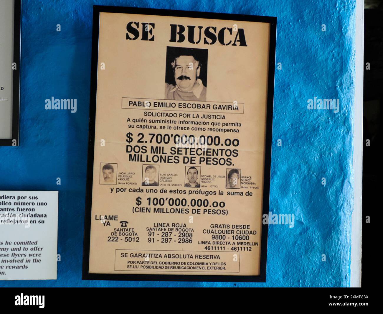 DORADAL, COLOMBIA - JULY 07 2024 - Hacienda napoles, known property of ...