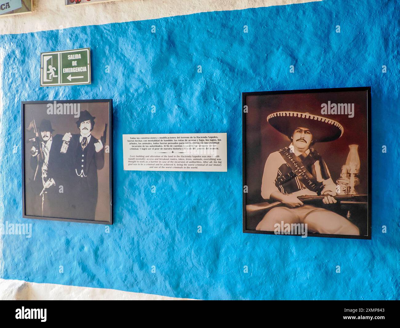 DORADAL, COLOMBIA - JULY 07 2024 - Hacienda napoles, known property of ...