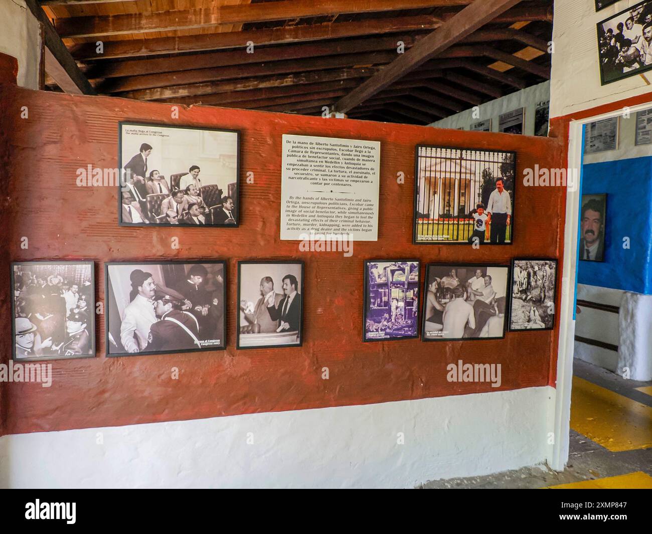 DORADAL, COLOMBIA - JULY 07 2024 - Hacienda napoles, known property of ...