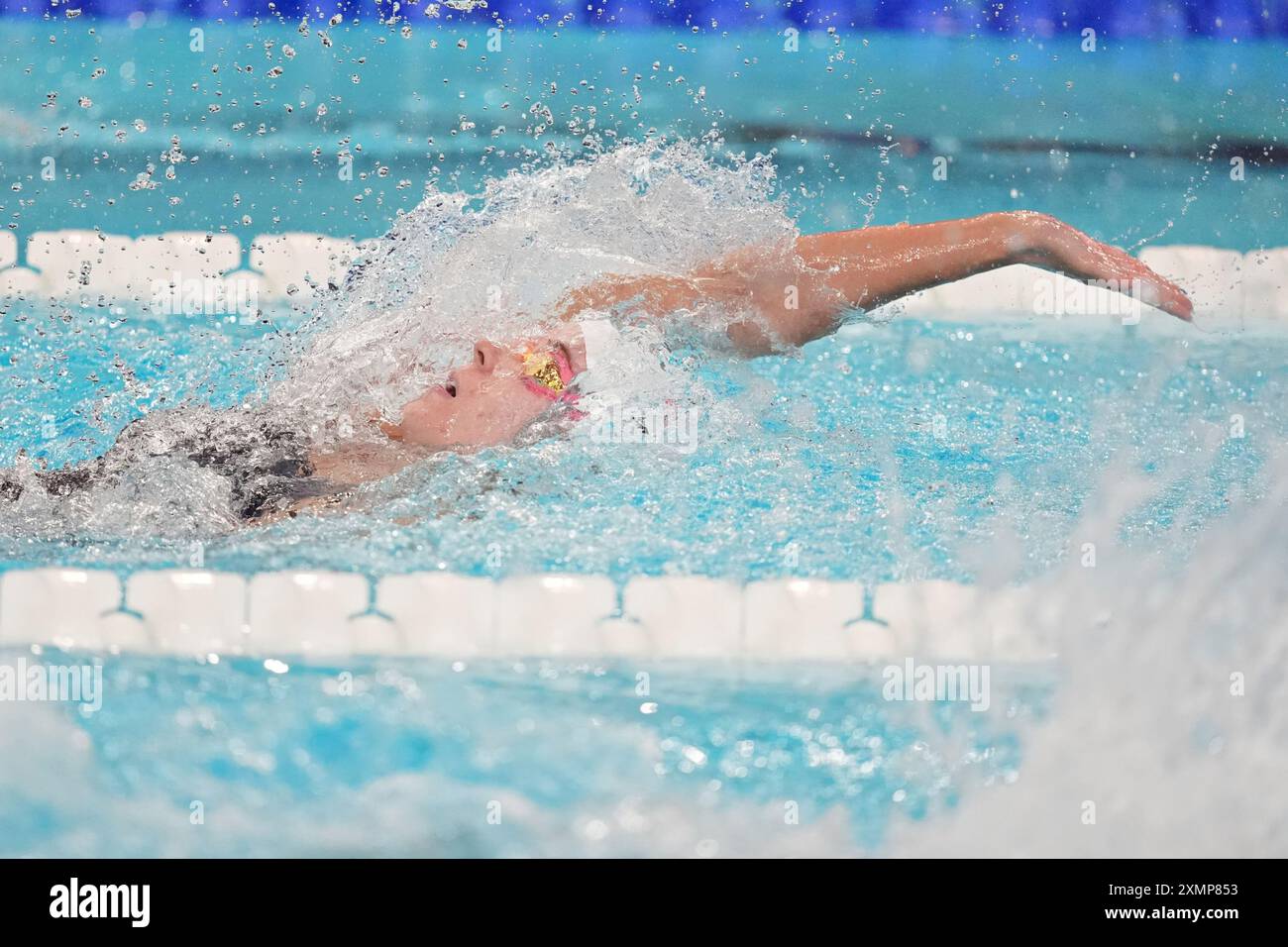 Paris, France. 29th July, 2024. World Record holder Regan Smith of Team ...