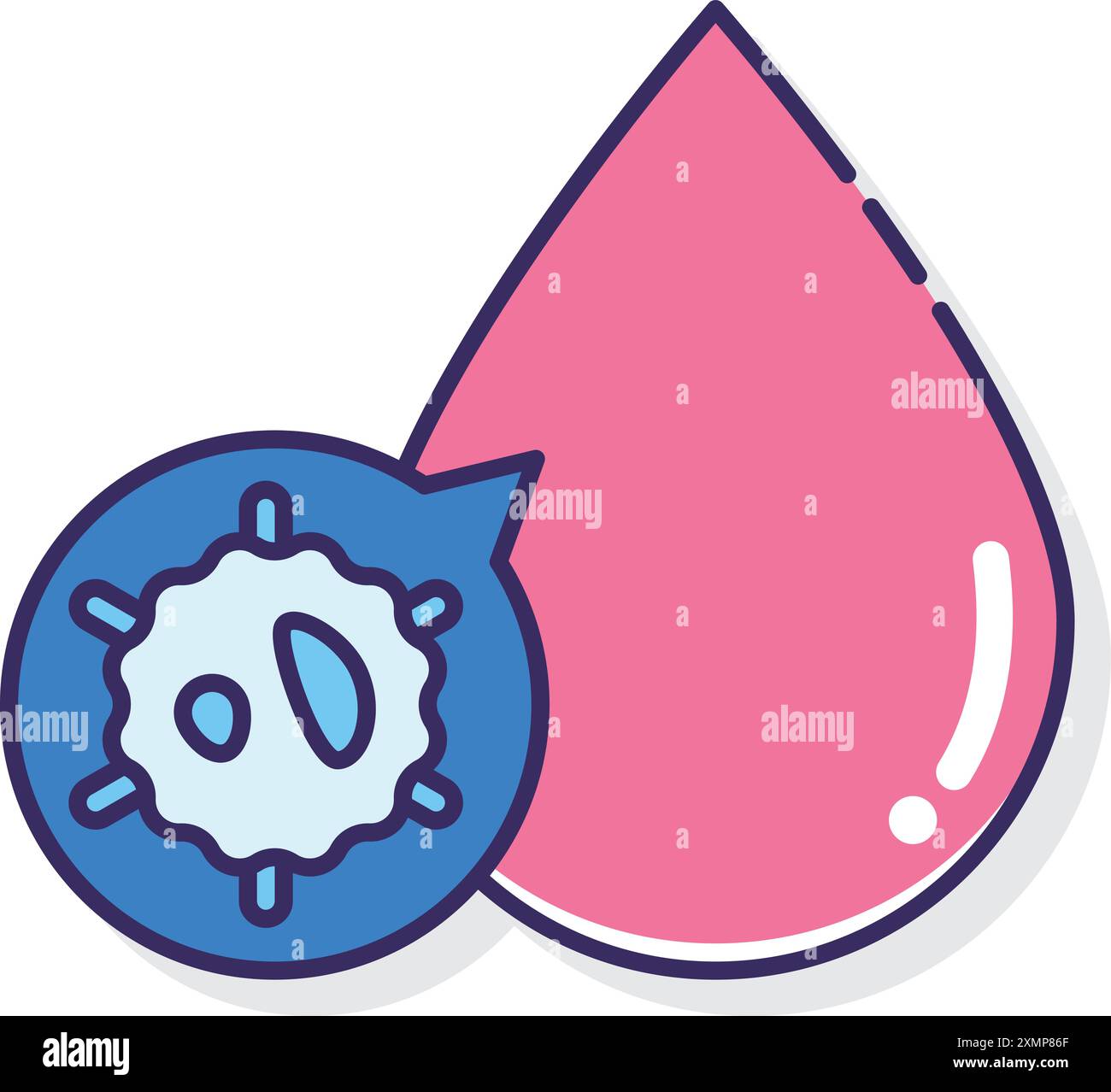 White Blood Cells Stock Vector Image & Art - Alamy