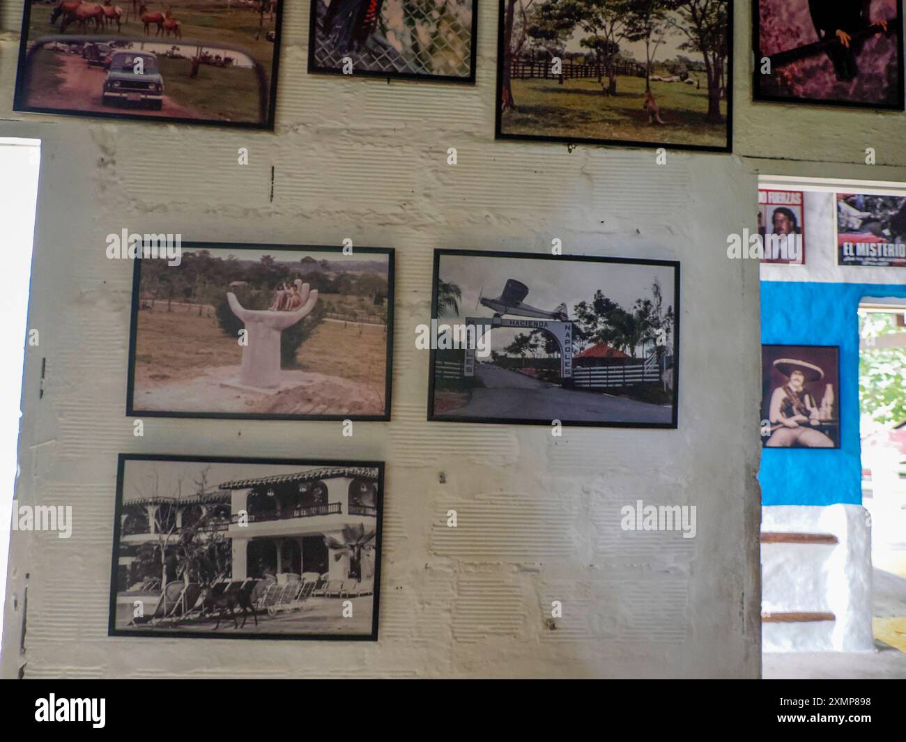 DORADAL, COLOMBIA - JULY 07 2024 - Hacienda napoles, known property of ...