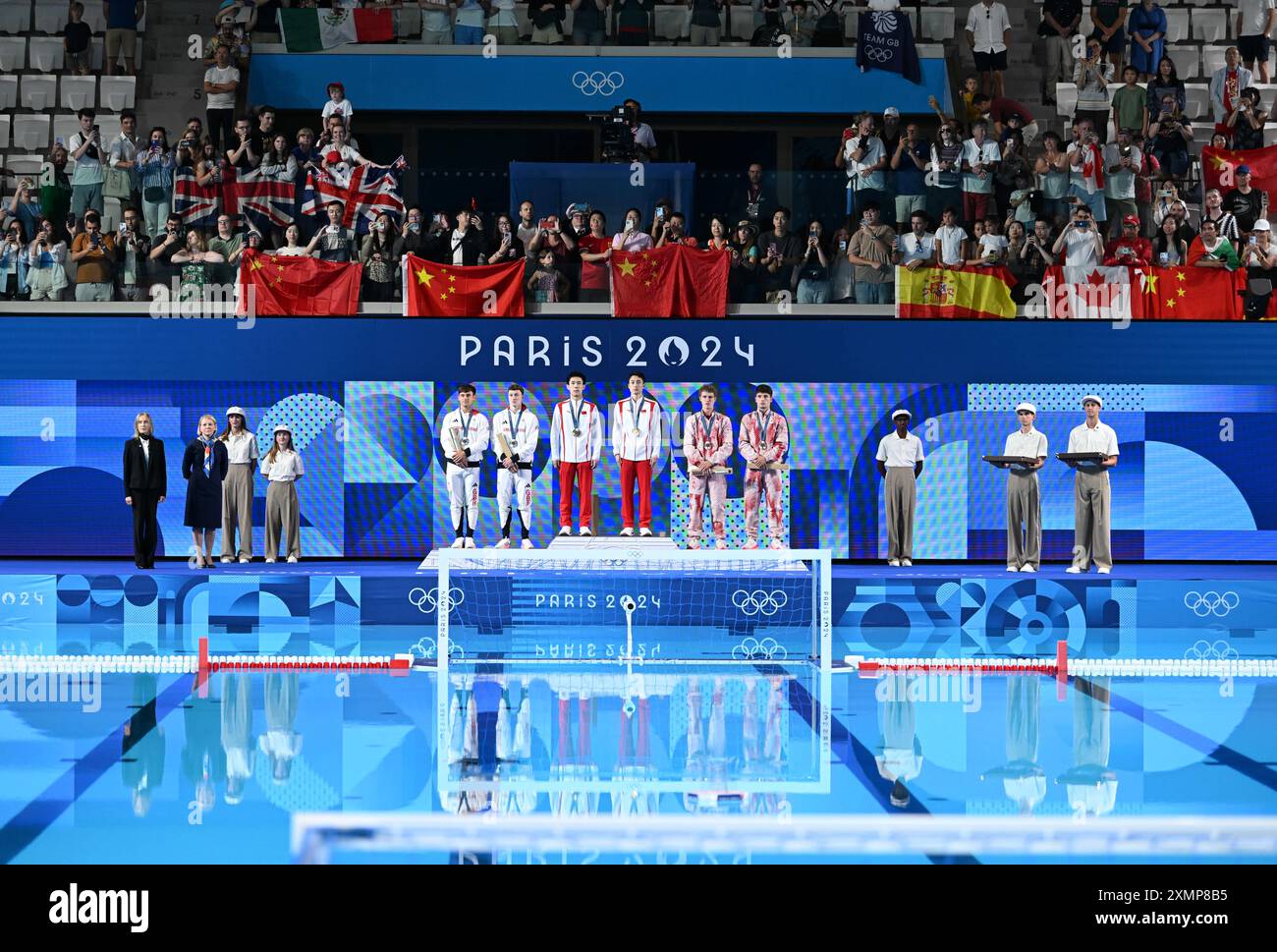 29th July 2024; Paris Olympic Games, Paris, France, Day 4; Aquatics ...