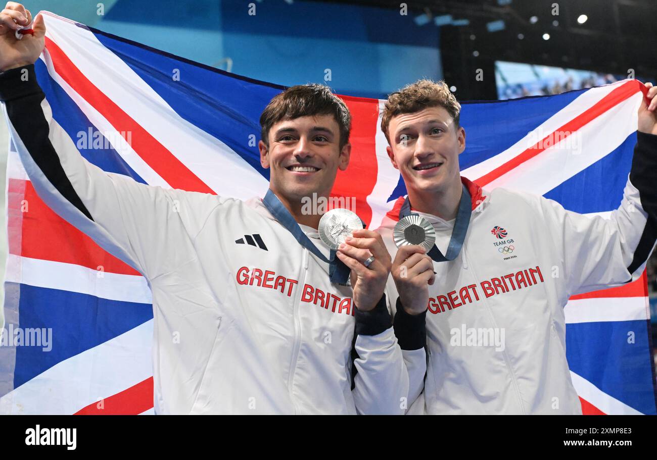 29th July 2024; Paris Olympic Games, Paris, France, Day 4; Aquatics ...