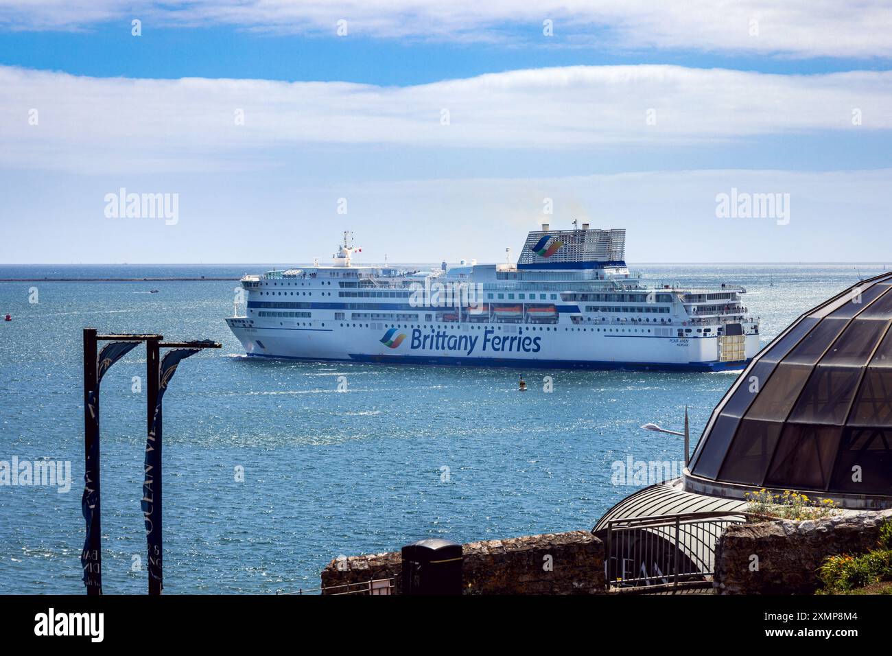 Brittany ferries car ferry hi-res stock photography and images - Alamy