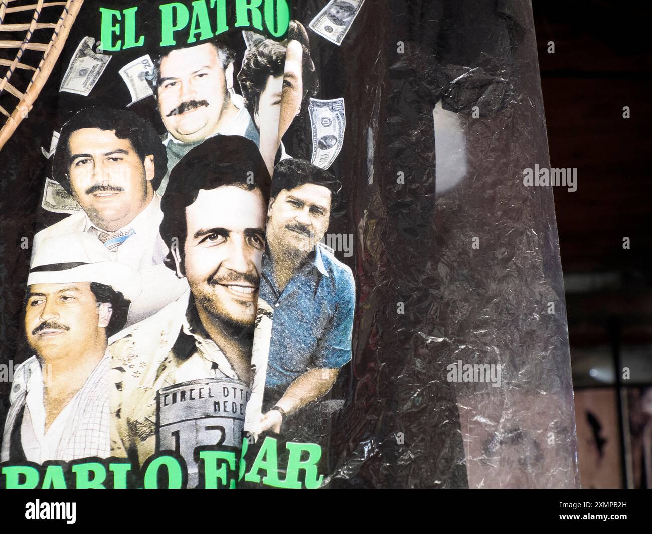 DORADAL, COLOMBIA - JULY 08 2024 La Tienda de Pablo, Escobar tourist ...