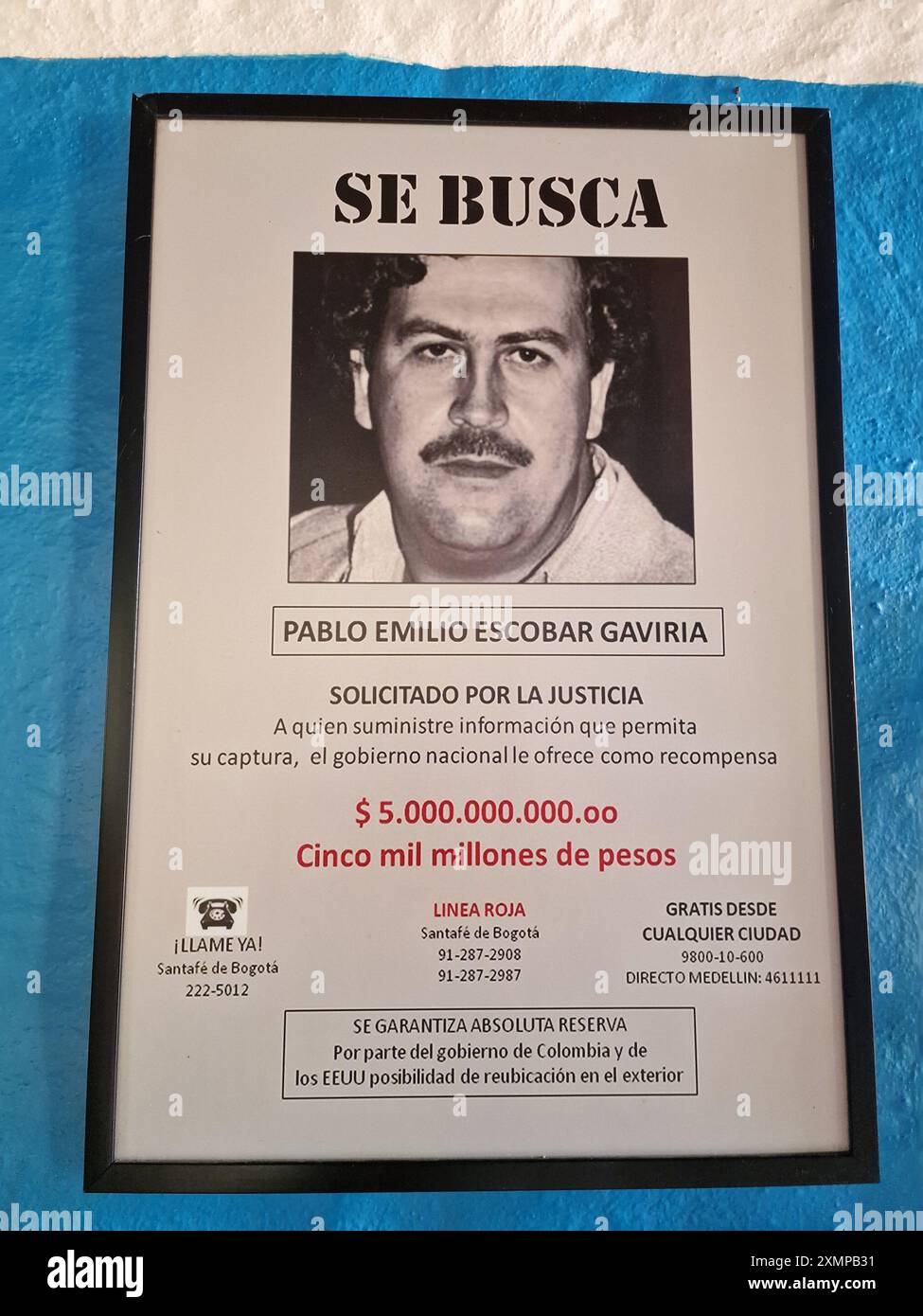 DORADAL, COLOMBIA - JULY 07 2024 - Hacienda napoles, known property of ...