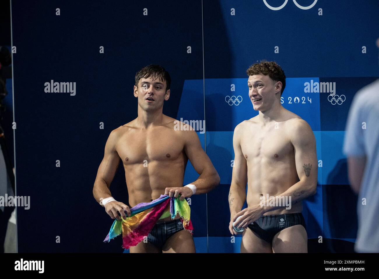 Paris, France. 29th July, 2024. Britain's Noah Williams and Thomas ...