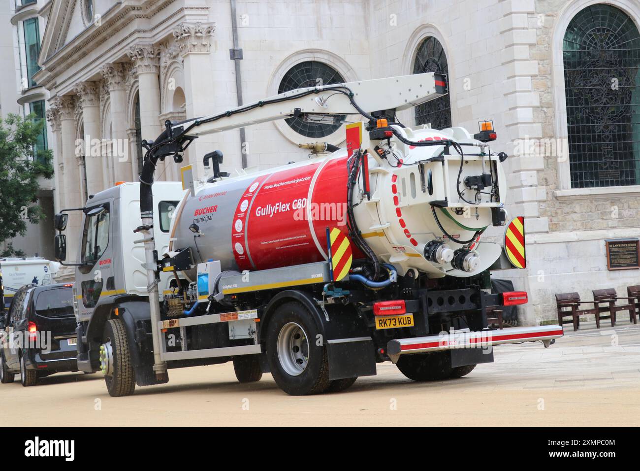 BUCHER MUNICIPAL GULLYFLEX C80 DAF LF GULLY-CLEANING TRUCK Stock Photo ...