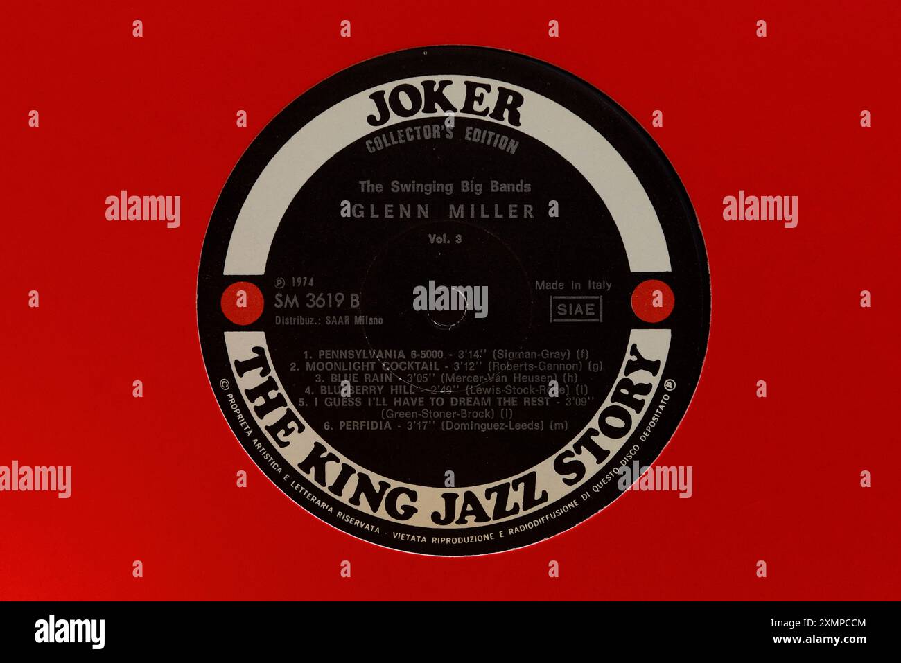 Vinitage Record Label: Glenn Miller-The Swinging Big Bands, Label Joker ...