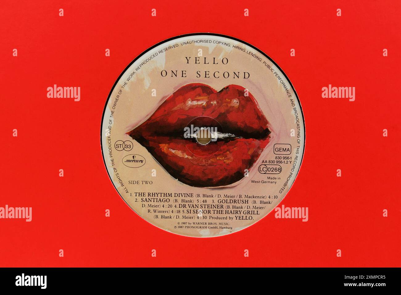 Vinitage Record Label: Yellow-One Second, Mercury, Mercury Records was ...