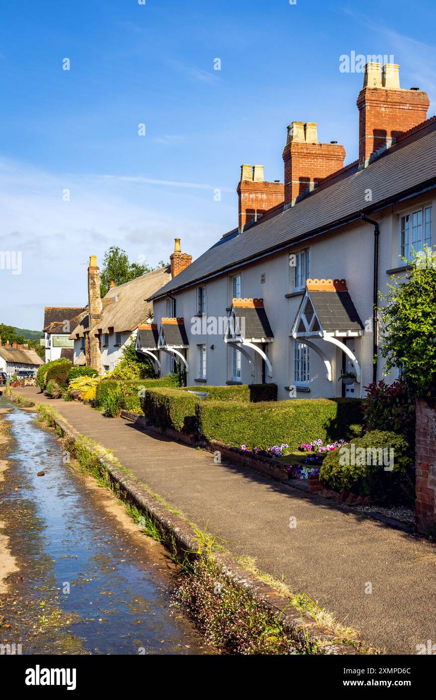 The picturesque village of Otterton in Devon, England, UK Stock Photo ...