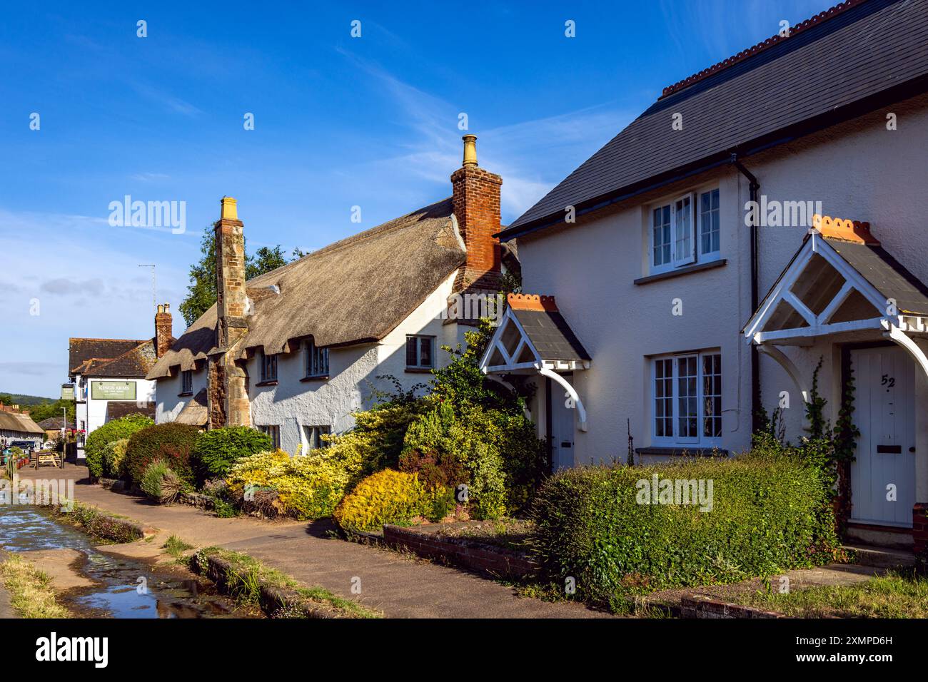 Old devon village hi-res stock photography and images - Alamy