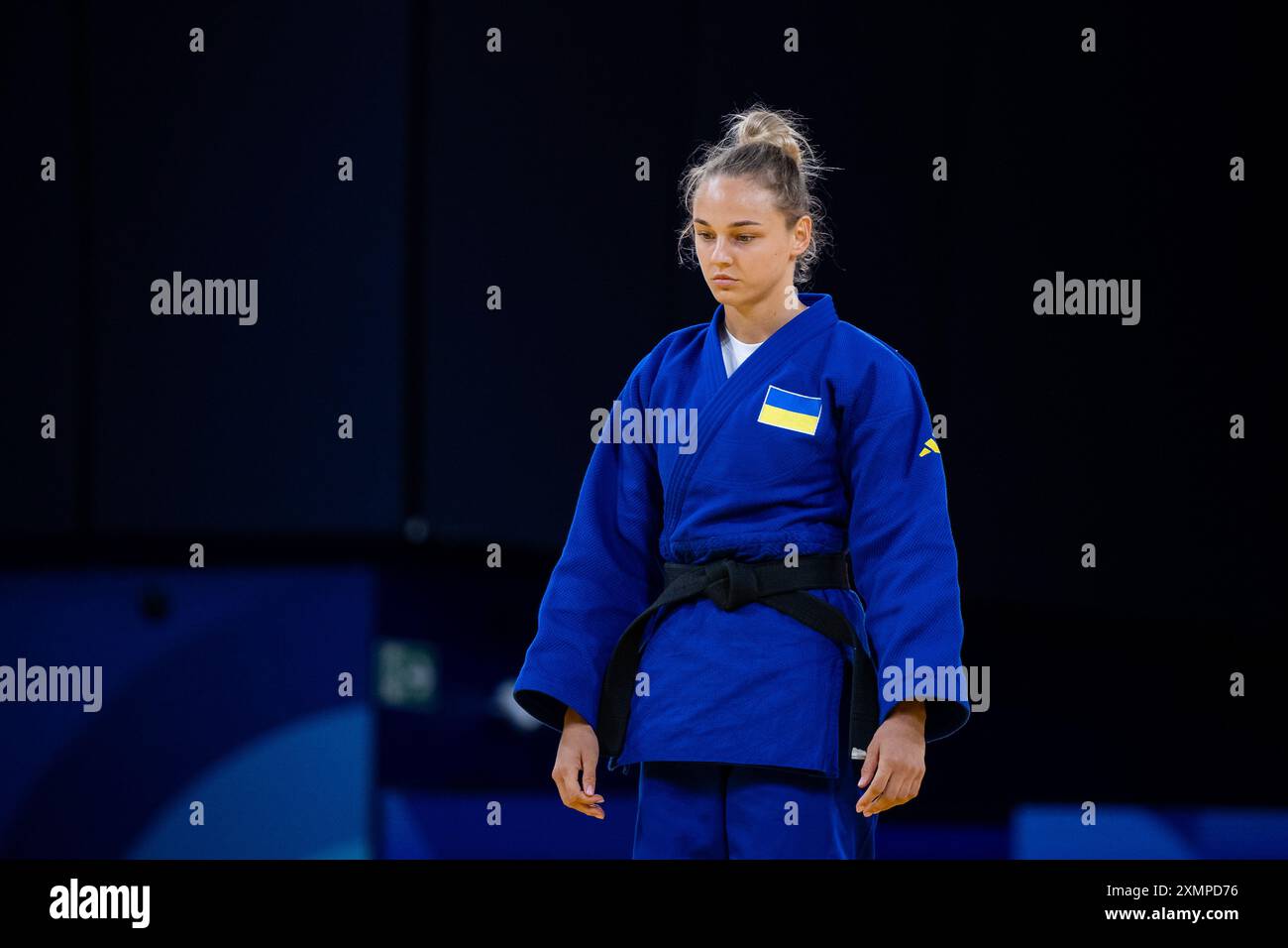 BILODID Daria (Ukraine, blau), FRA, Olympische Spiele Paris 2024, Judo ...