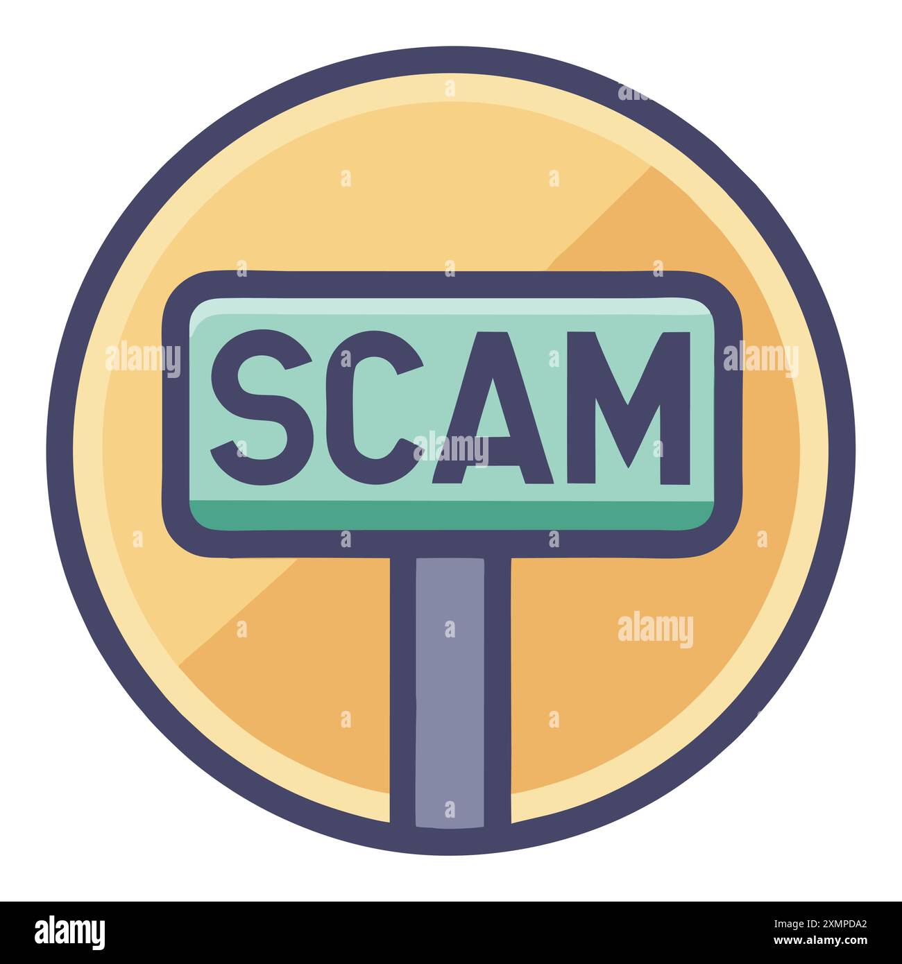 Beware of scam Stock Vector Images - Alamy