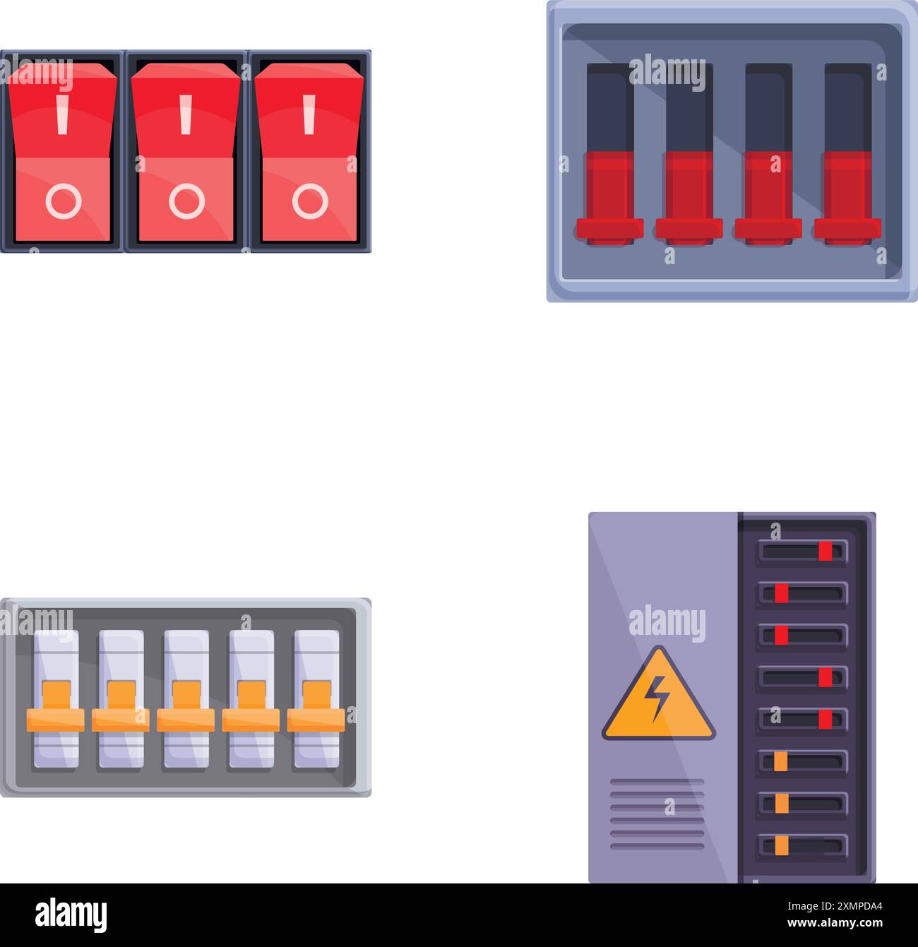 Electrical distribution unit Stock Vector Images - Alamy