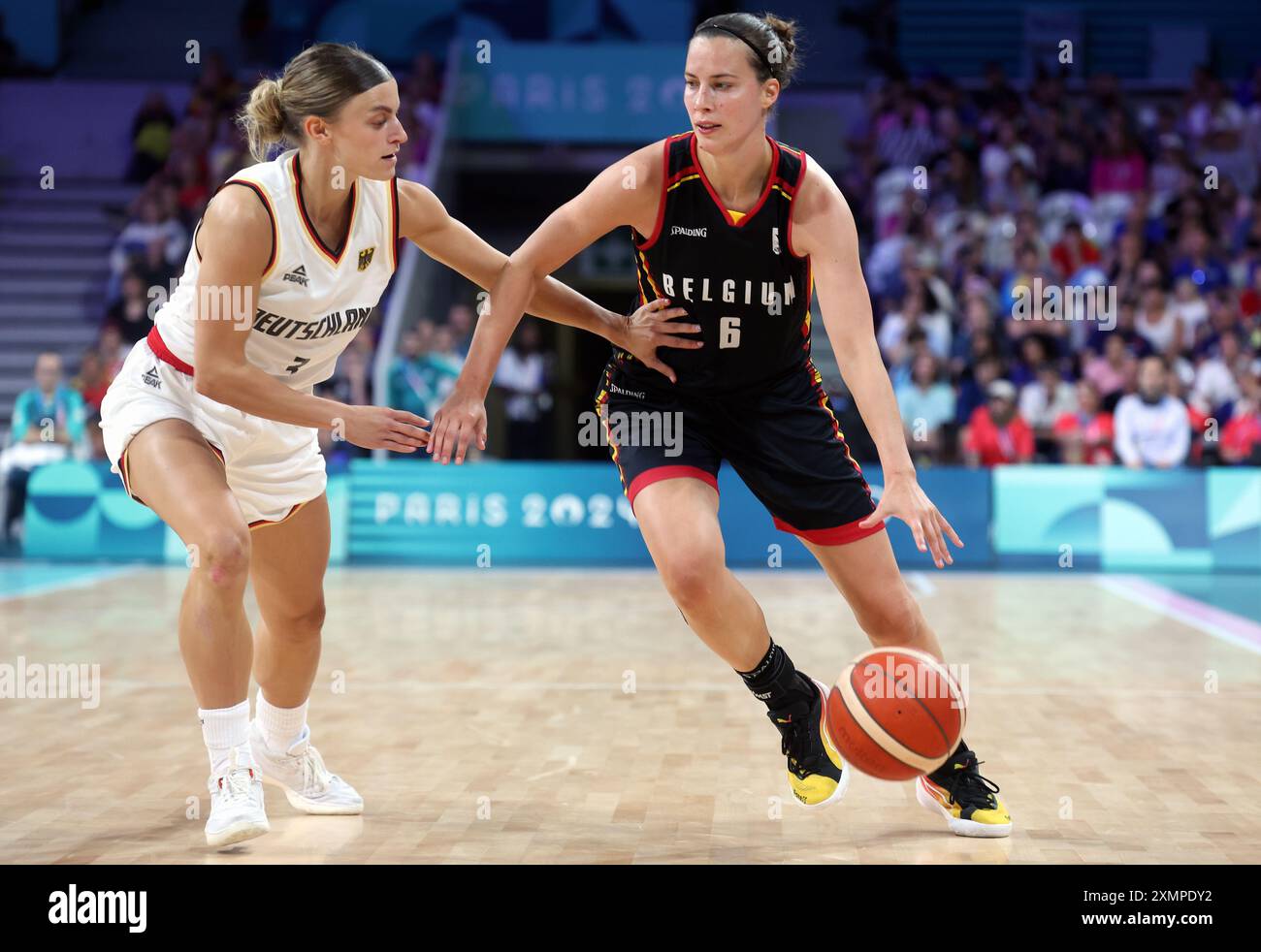 Lille, France. 29th July, 2024. Belgium's Antonia Delaere pictured in ...